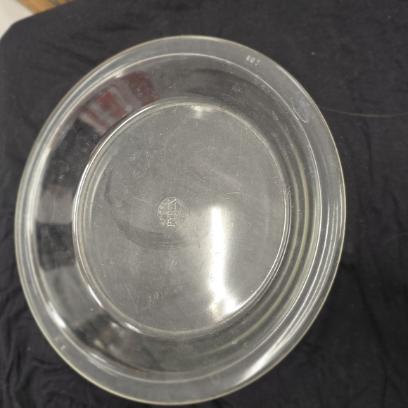 Pyrex | Kitchen | Clear Glass Pie Dish | Poshmark